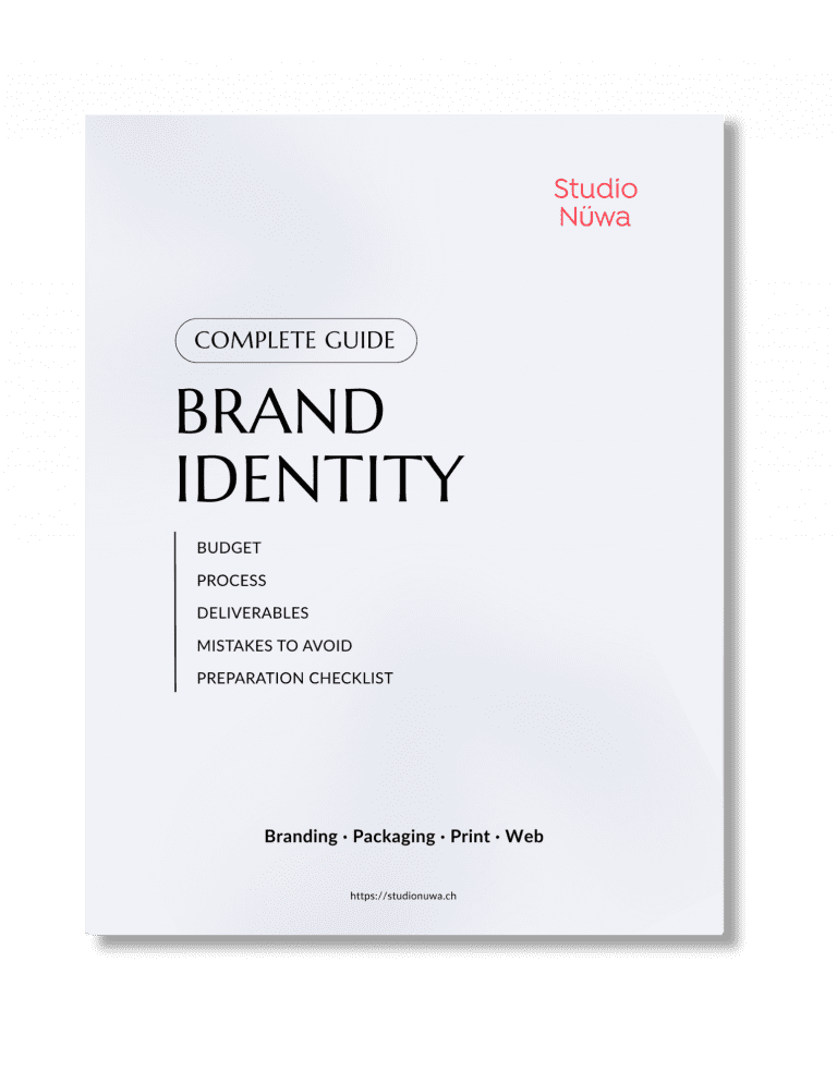 Minimalist Branding & Visual Identity - Studio Nüwa